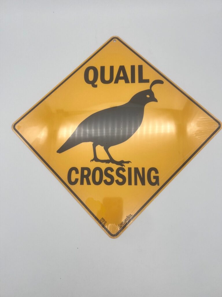Quail Crossing Sign | Cackle Hatchery®