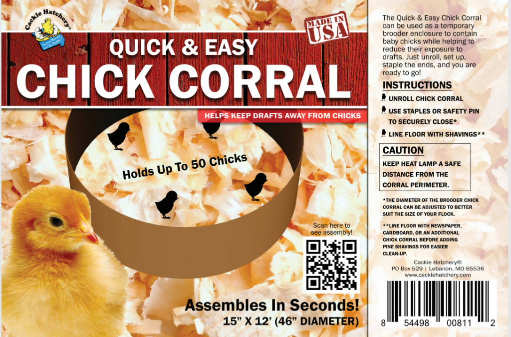 Quick & Easy Chick Corral | Cackle Hatchery®